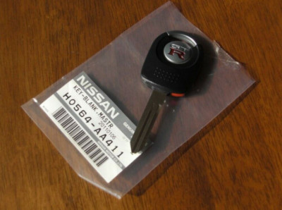 NISSAN Genuine OEM KEY BLANK MASTER R34 SKYLINE 1999/10-2000/08 ☆ H0564 ...