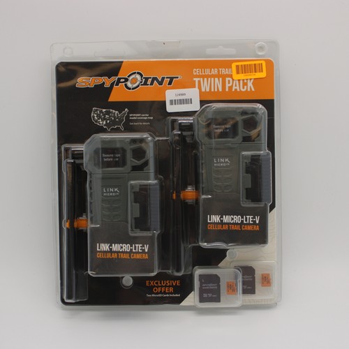 SpyPoint LINK-MICRO-LTE Cellular Trail Camera with SD Card Verizon Twin ...