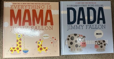 Your Baby's First Word Will Be DADA by Jimmy Fallon (2015, Hardcover ...