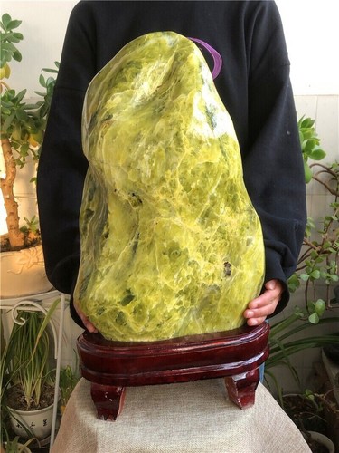 28.8 lb Natural Lantian jade Stone Sample Healing #C2 | eBay