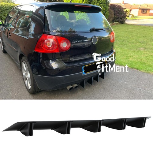 For VW Golf MK5 GTI GTD Car Rear Bumper Lip Diffuser Shark Fins ...