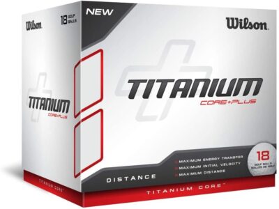 Wilson Titanium Golf Balls (18 Pack) Core+ Plus | eBay