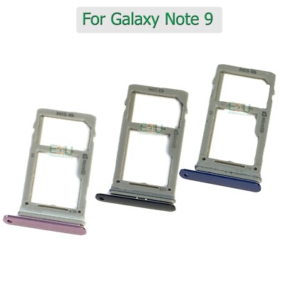 For Samsung Galaxy Note 9 Sim Tray Cover Micro SD Card Tray Sim Card ...