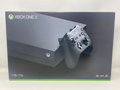 Microsoft: Xbox One X 1TB Console [USED - COMPLETE IN BOX] Black | eBay