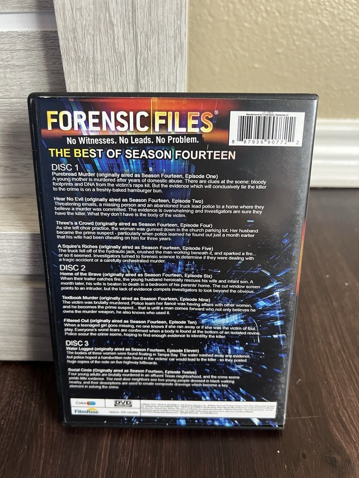 Forensic Files The best of Season Fourteen (DVD, 2014) | eBay