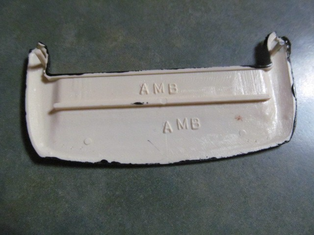 1967 Rambler Ambassador convertible top boot from JoHan Model car kit ...