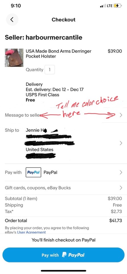 Leather Pocket Knife Sheath Buck 110 Case XX Trapper | eBay