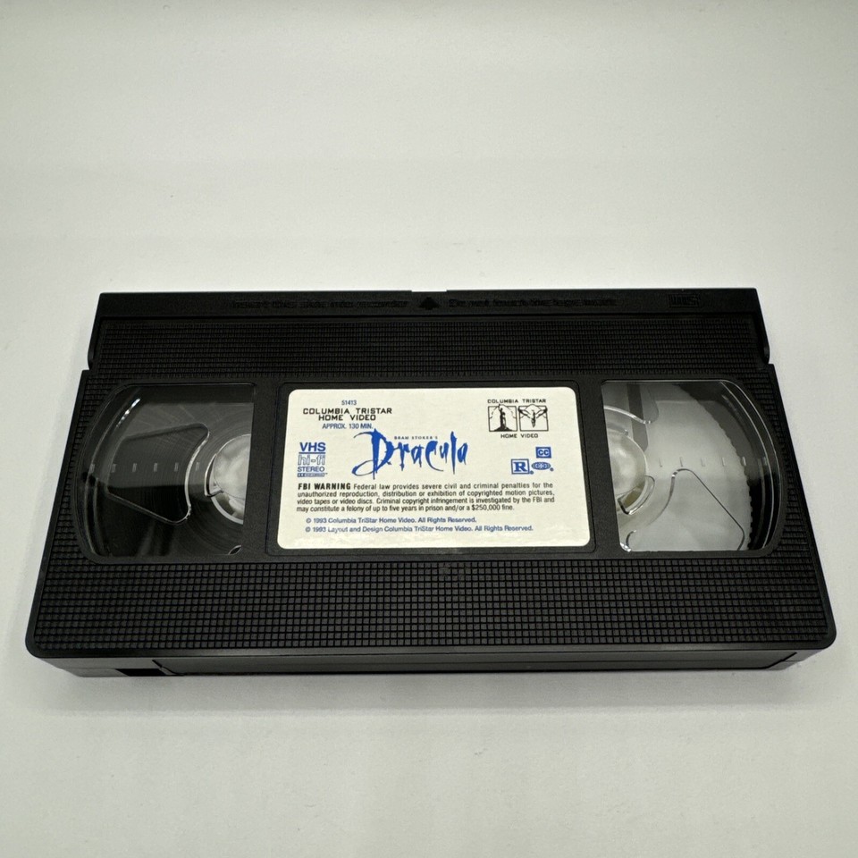 Bram Stokers Dracula (VHS) Keanu Reeves Anthony Hopkins Gary Oldman ...