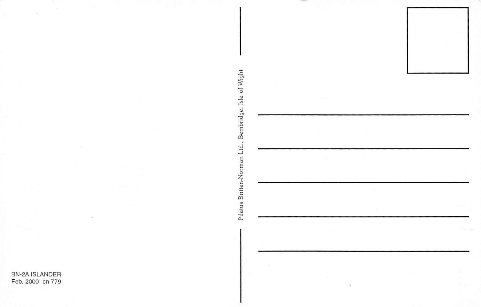 Airline Postcards Island Air Charter N779KS | eBay