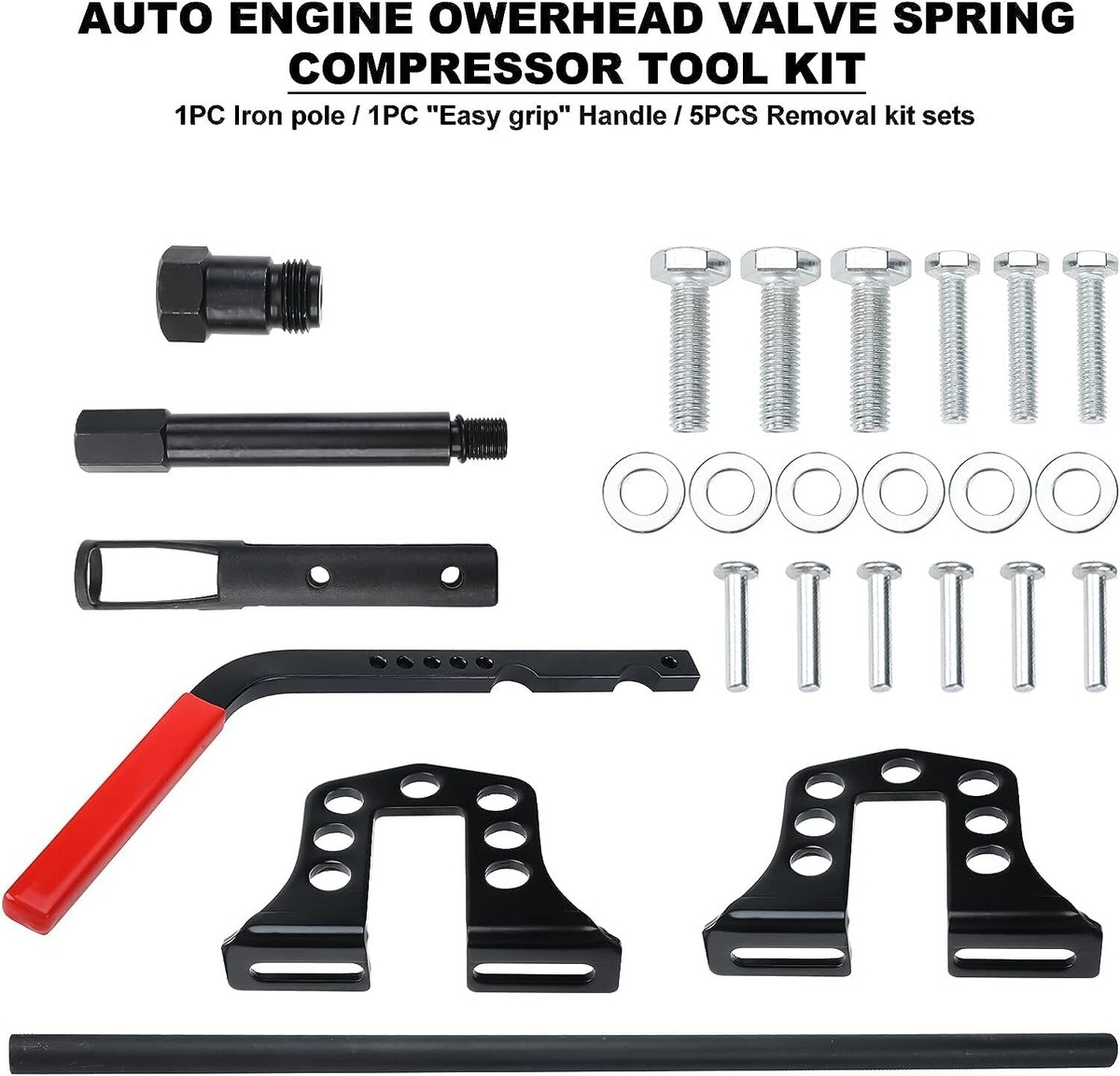 Valve Stem Seal Installer Kit Universal Valve Spring Compressor Tool ...