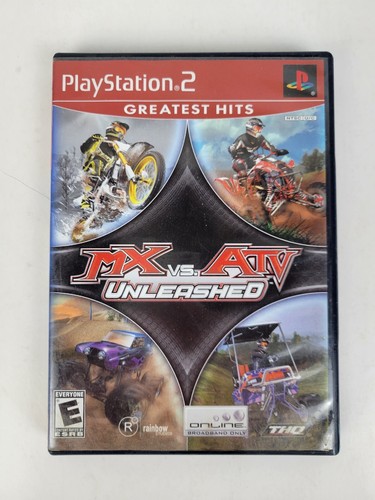 MX vs. ATV Unleashed and Manual Sony PlayStation 2 2005 Untested | eBay