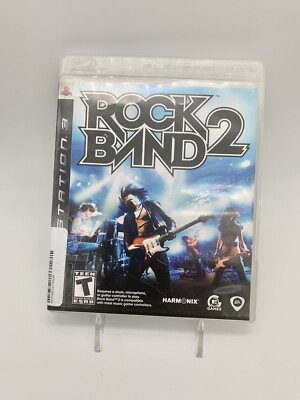 Rock Band 2 Game (Sony PlayStation 3, 2008) PS3 No Manual 14633191110| eBay