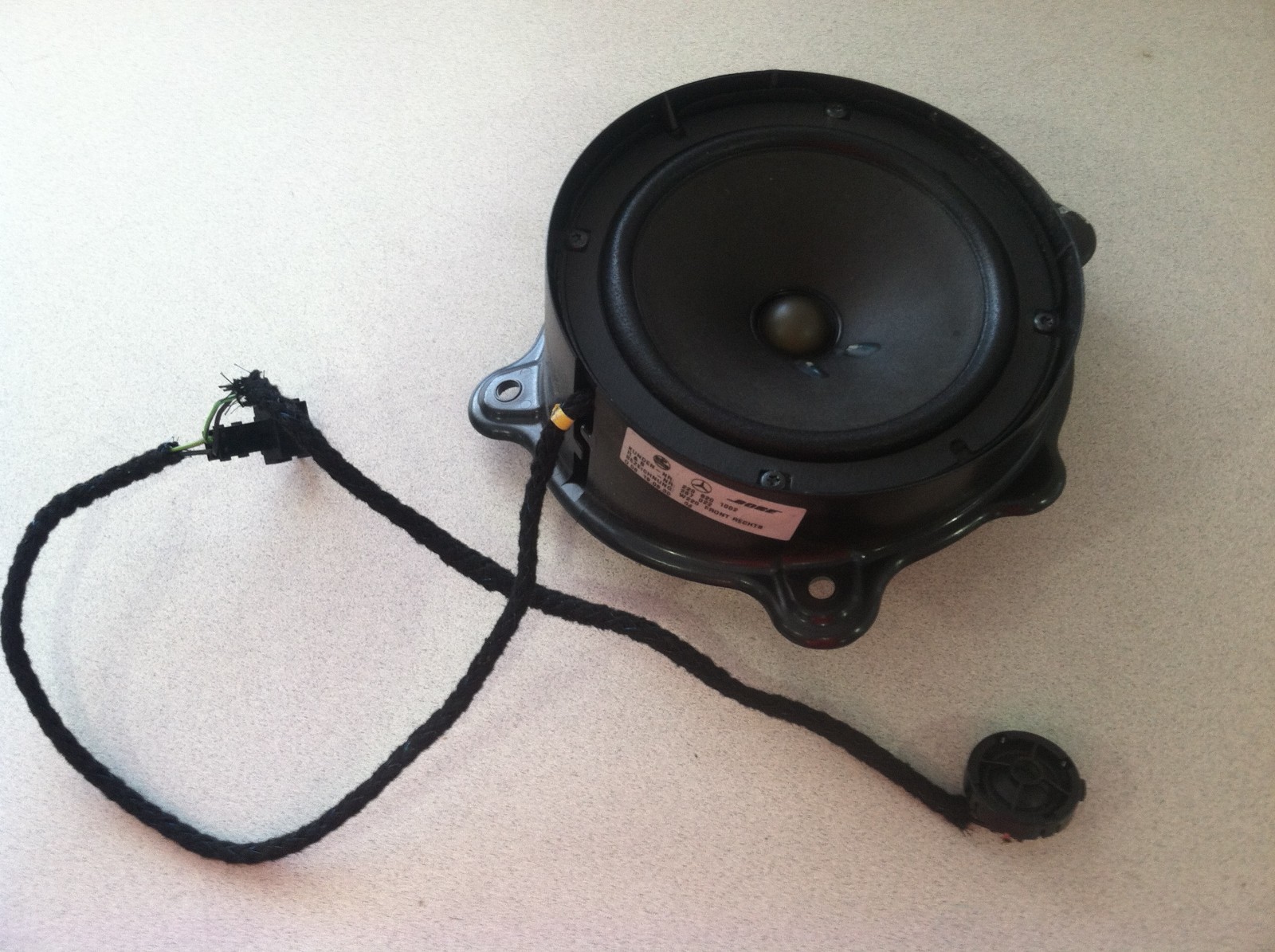 2000-2006 MERCEDES-BENZ W220 S320 S430 ~ LEFT REAR DOOR SPEAKER | eBay