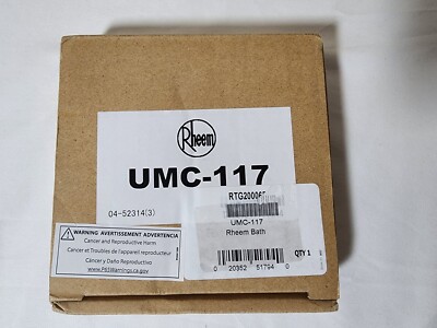 Rheem UMC-117 Tankless Water Heater Wall Remote Controller RTG20006DW ...