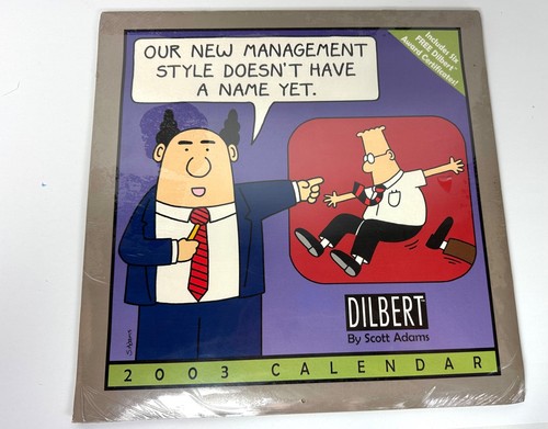 Dilbert Wall Calendar By Scott Adams 2003 | eBay UK
