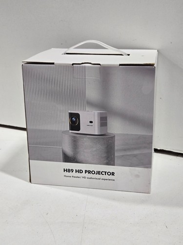 DBPOWER H89 HD Projector 1080p Wi-Fi Bluetooth Mini Projector (White ...