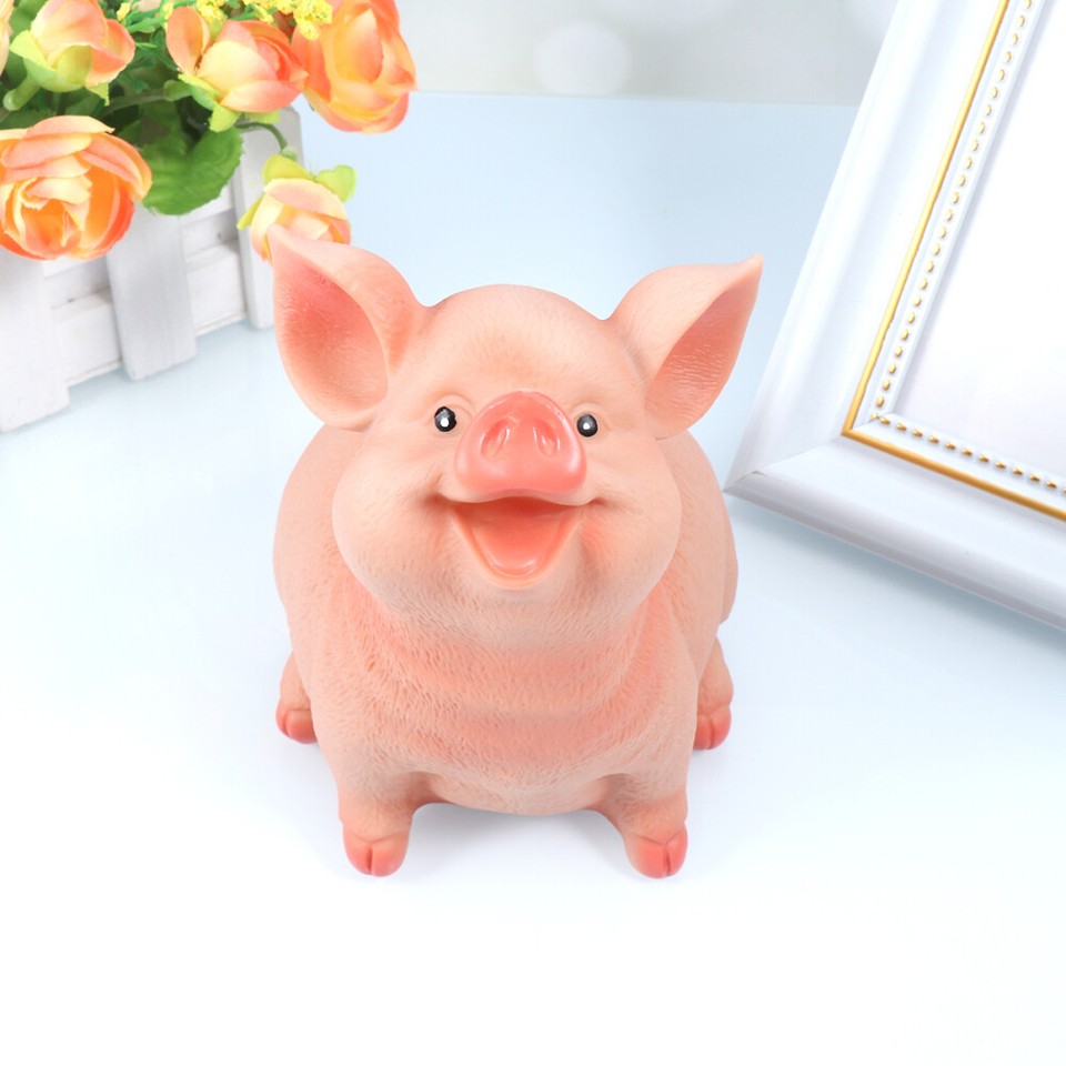 Pig Coin Bank Kids Piggy Bank Pig Saving Bank Pig Money Pot Saving Pot ...