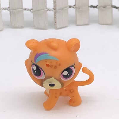 Littlest Pet Shop LPS Mini Jet Pet Fest Anik von Fleel Cheetah #4017 ...