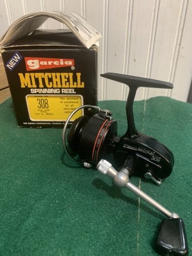Vintage Mitchell 308 UL Spinning Reel In Box with Paperwork NICE Nr | eBay