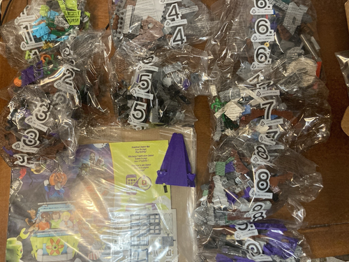 LEGO 75904 Scooby-Doo Mystery Mansion: New, Complete bags, w Box, NO ...