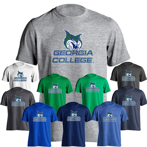 Georgia College and State University GCSU Bobcats Name and Mascot Logo ...