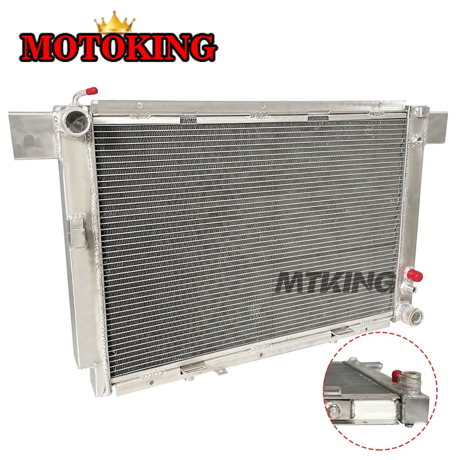 Aluminum Radiator For 1990-2002 92 93 94 01 MERCEDES BENZ SL500 500 SL ...