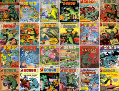 1960 - 1965 Gorgo Comic Book Package - 26 eBooks on CD | eBay