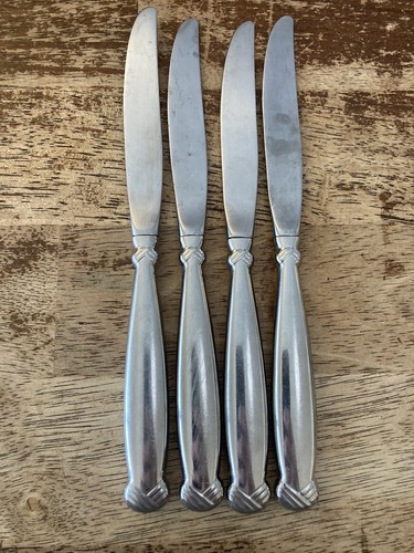 Oneida stainless RATTAN 4 Dinner Knives! FREE SHIPPING | eBay