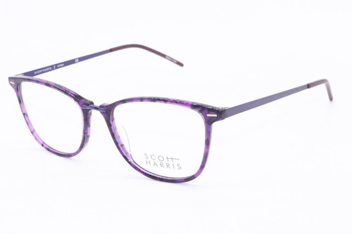 NEW SCOTT HARRIS SH 632 PURPLE BLACK AUTHENTIC DESIGNER FRAMES ...