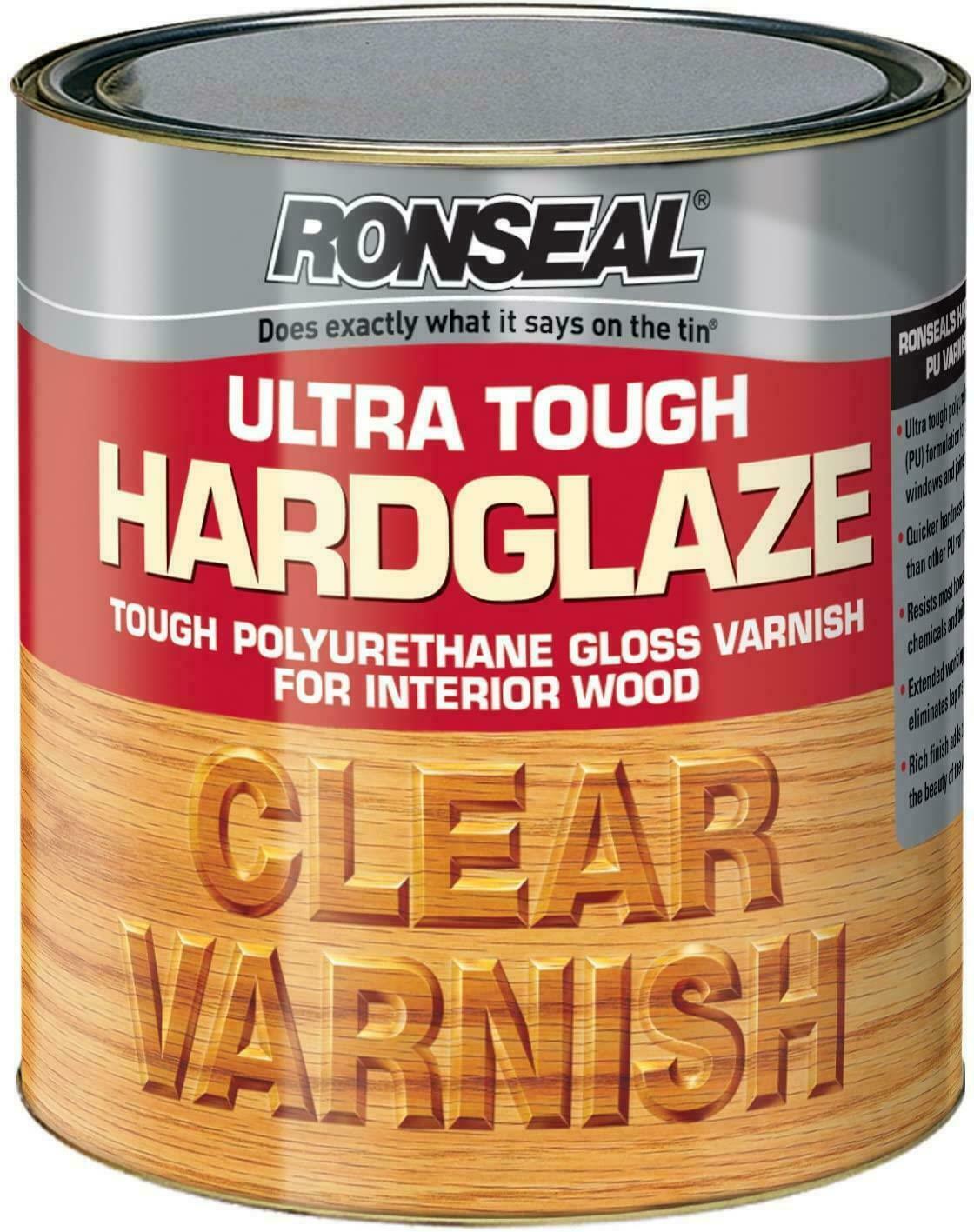 Ronseal Ultra Tough Varnish Hard Glaze various sizes | eBay UK