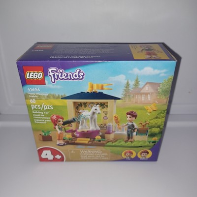 New LEGO Friends Pony-Washing Stable Set 41696 (60 pieces, including 2 ...