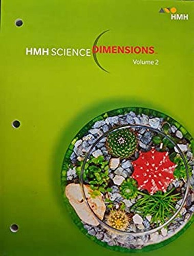 HMH Science Dimensions Volume 2, Grade 5 Units 5-7, c. 2018, 9781 ...
