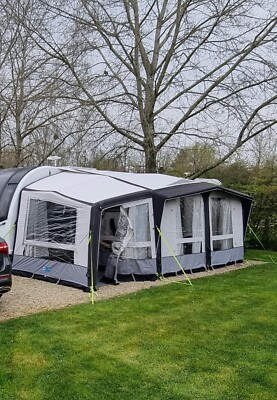 Kampa Rally Air Pro 390 Plus L/H caravan Awning | eBay
