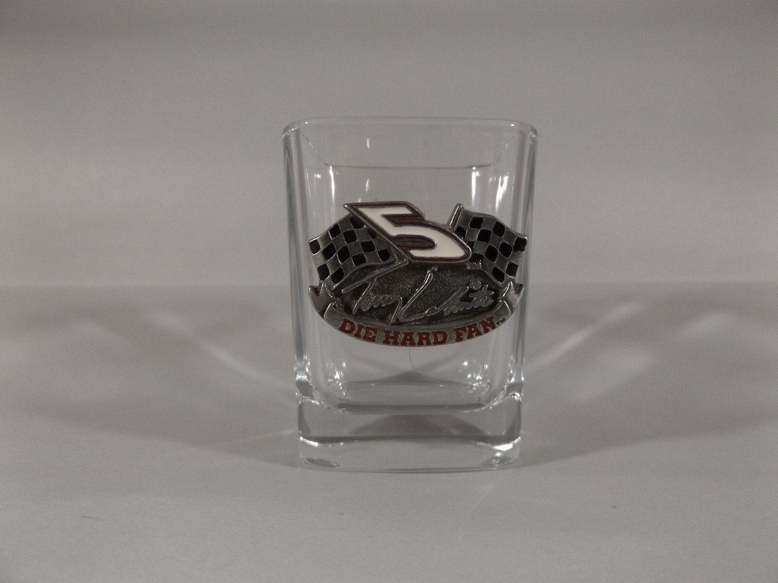 Terry Labonte #5 Die Hard Fan Pewter Emblem Logo 2 1/4" USA Square Shot ...