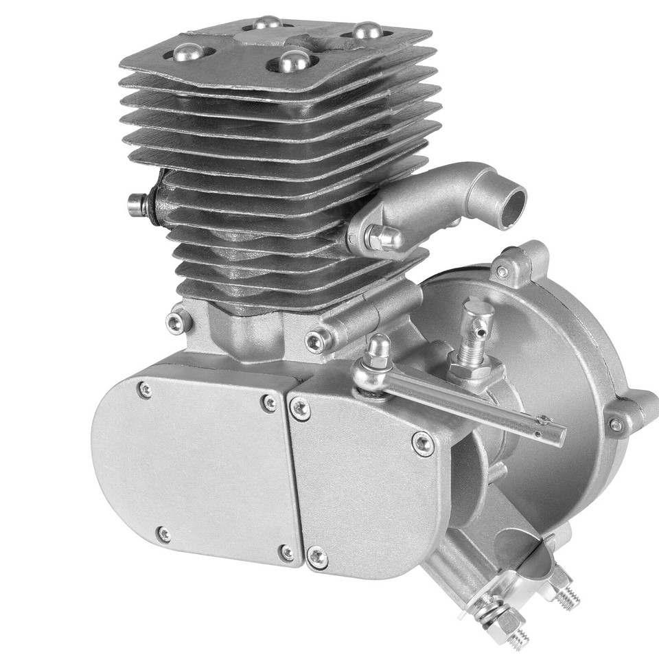 2-Stroke 100cc Bicycle Motor Kit Bike Motorized Petrol Gas Engine Set ...