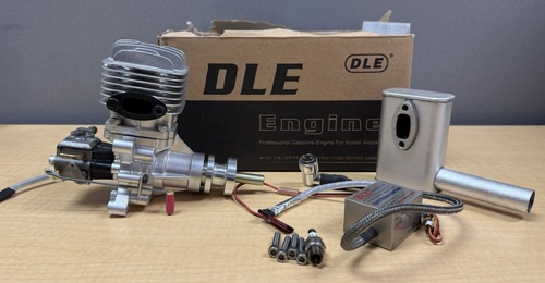 DLE30 RC Model Gas Engine 30cc 1 Cylinder 2 Stroke w/ Ignition and ...