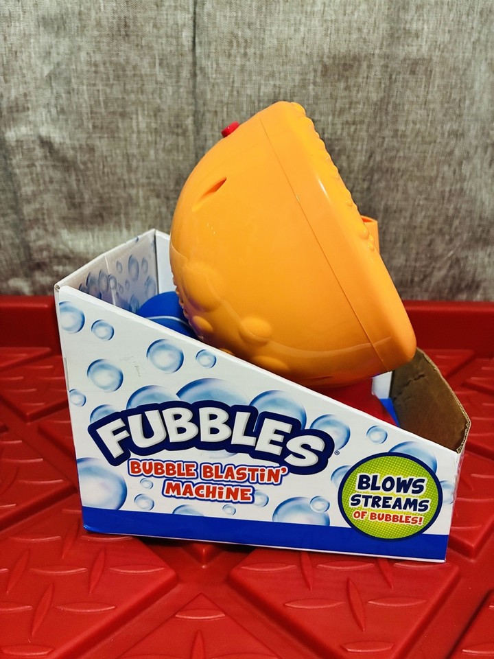 Fubbles Bubble Blastin' Machine Blows Streams of Bubbles-Ages 3+ NEW | eBay