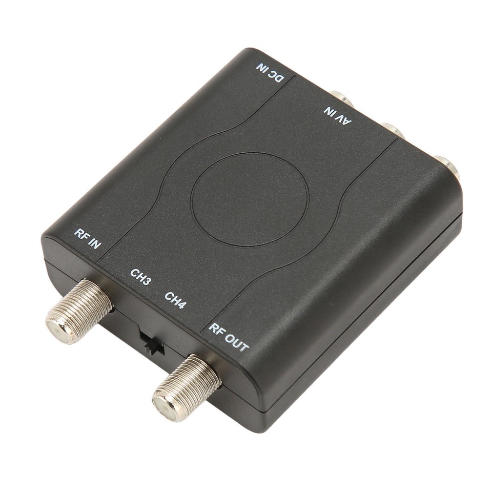 M61A RF Modulator Professional Supports NTSC Formats Video Sound HD RF ...