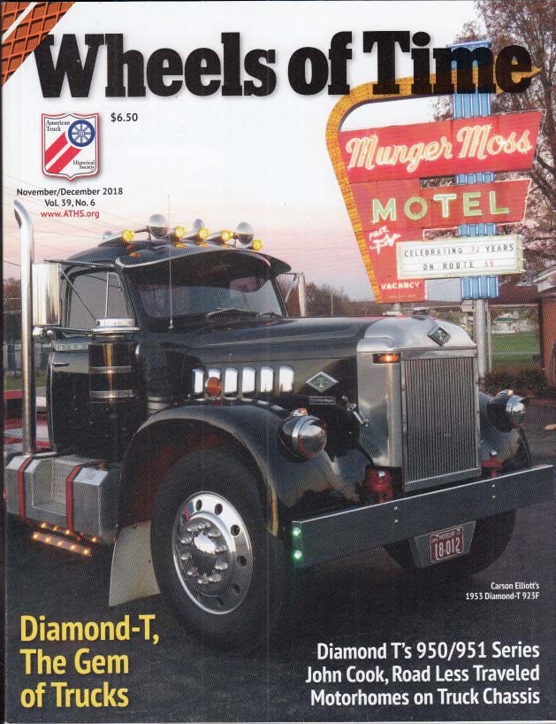 WHEELS OF TIME 11-12 2018 1953 Diamont T 923F; Bickle Flushers Diamond ...