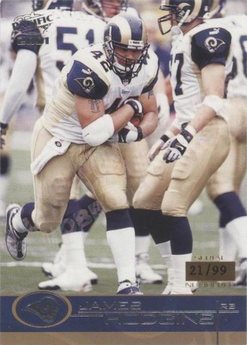2001 Pacific - James Hodgins #356 Hobby LTD /99 for sale online | eBay
