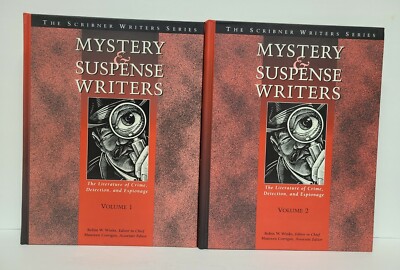 Robin W Winks / Mystery and Suspense Writers, two volume set Massive HC ...