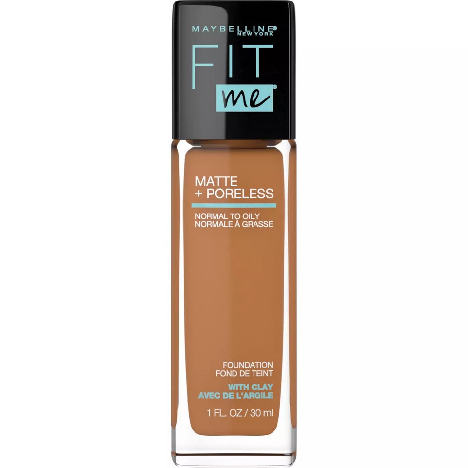 Maybelline Matte + Poreless Fit Me! Liquid Foundation CHOOSE YOUR SHADE ...