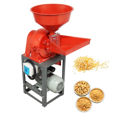 Farming Crusher Grain Corn Soybean Grinding Machine with 2mm 3mm Screen ...