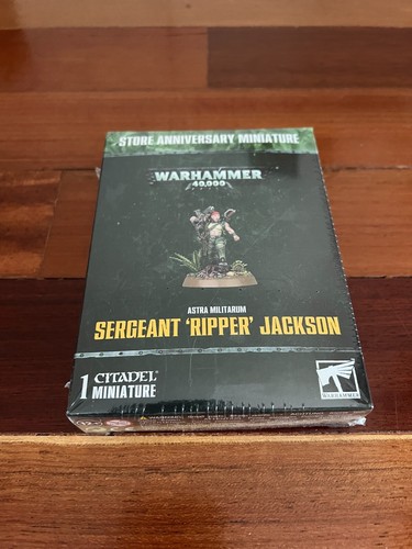Limitierte Auflage Militarum Catachan Sergeant Ripper Jackson Warhammer ...