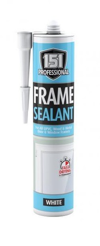 WHITE BROWN DOOR FRAME SEALANT FOR UPVC WOOD METAL DOOR WINDOW FRAMES ...