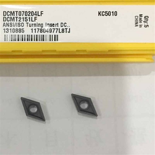5Pcs Original KENNAMETAL CNC Carbide Inserts DCMT070204-LF KC5010 | eBay