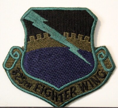 USAF Air Force 325th Fighter Wing Subdued Crest Insignia Badge Emblem ...