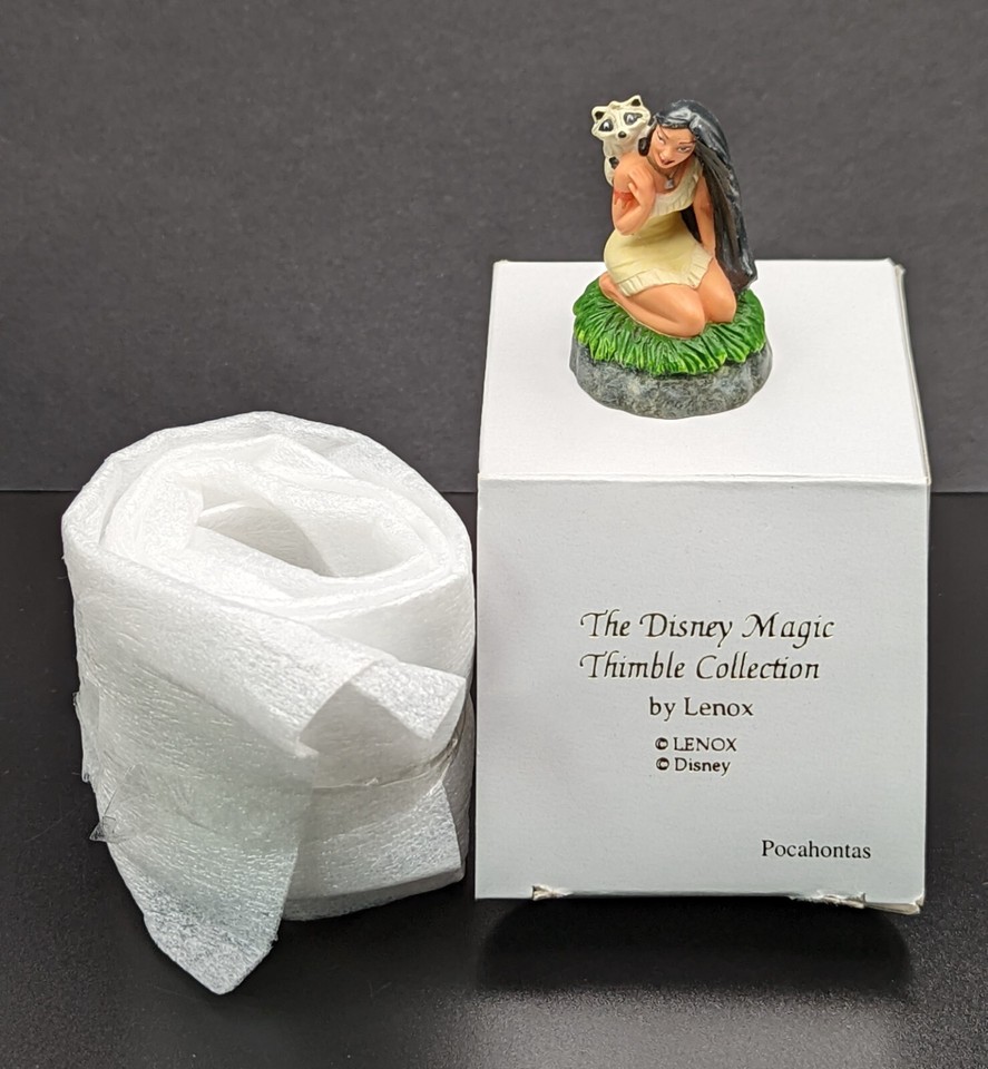 Disney Magic Thimble Collection by Lenox - Handcrafted, Mint, In Box | eBay