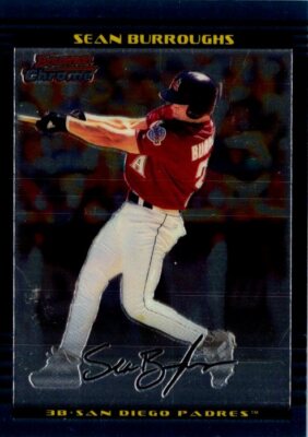 2002 Bowman Chrome #144 Sean Burroughs | eBay