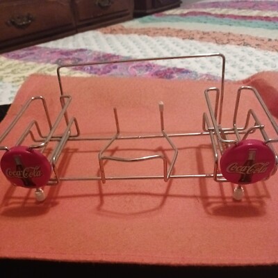 Vtg Coca Cola coke metal display rack condiment holder | eBay